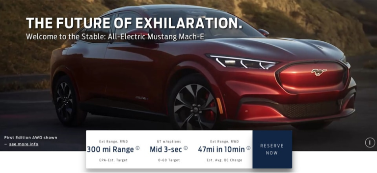 Watch the Unveiling of Ford's All-New, Fully-Electric, Mustang-Inspired ...